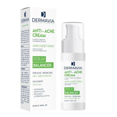 Dermavia Anti Acne Akne Karşıtı Krem 50ml