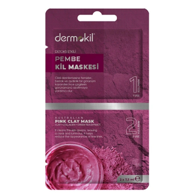 Dermokil Detoks Etkili Pembe Kil Maske 15ml