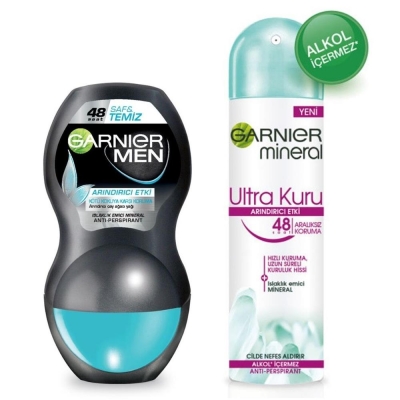 Garnier Roll-on Deodorant Seti