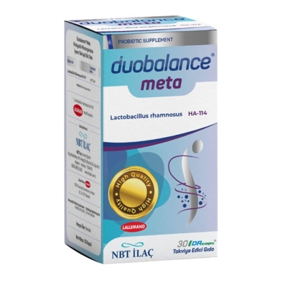 Nbt İlaç Duobalance Meta Takviye Edici Gıda 30 Kapsül