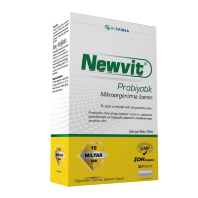 Newvit Probiyotik 30 Kapsül