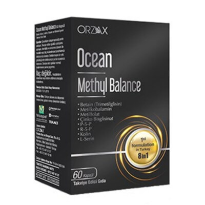 Orzax Ocean Methyl Balance Takviye Edici Gıda 60 Kapsül