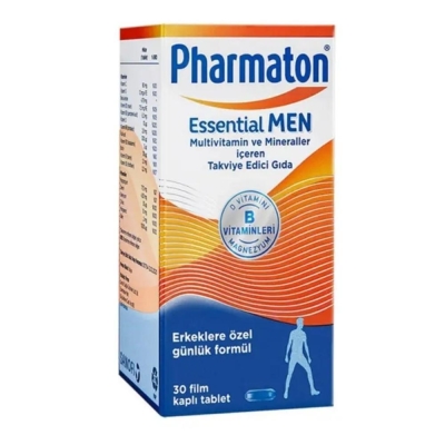 Pharmaton Essential Men Takviye Edici Gıda 30 Tablet