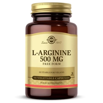 Solgar L-Arginine 500 mg 50 Kapsül