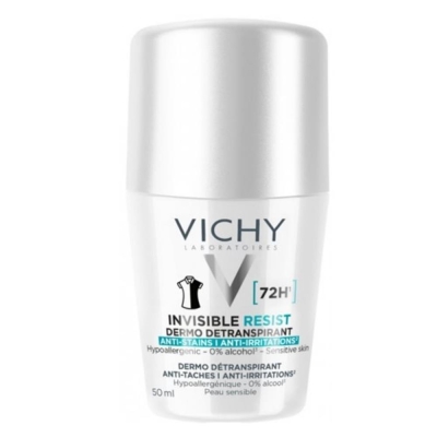 Vichy Invisible Resist 72H Antiperspirant Roll-On Deodorant 50ml